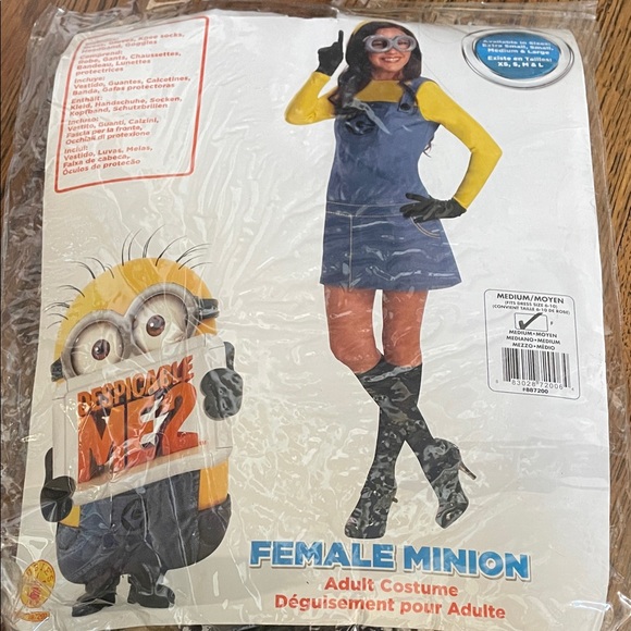 Rubie's | Other | Brand New Female Minion Adult Costume From Despicable ...